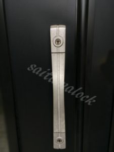 立山アルミ 玄関ドア CAPIOS GOAL PXG/TDD 鍵交換 ハンドルの取り替え / 桶川市 | 鍵屋ブログ